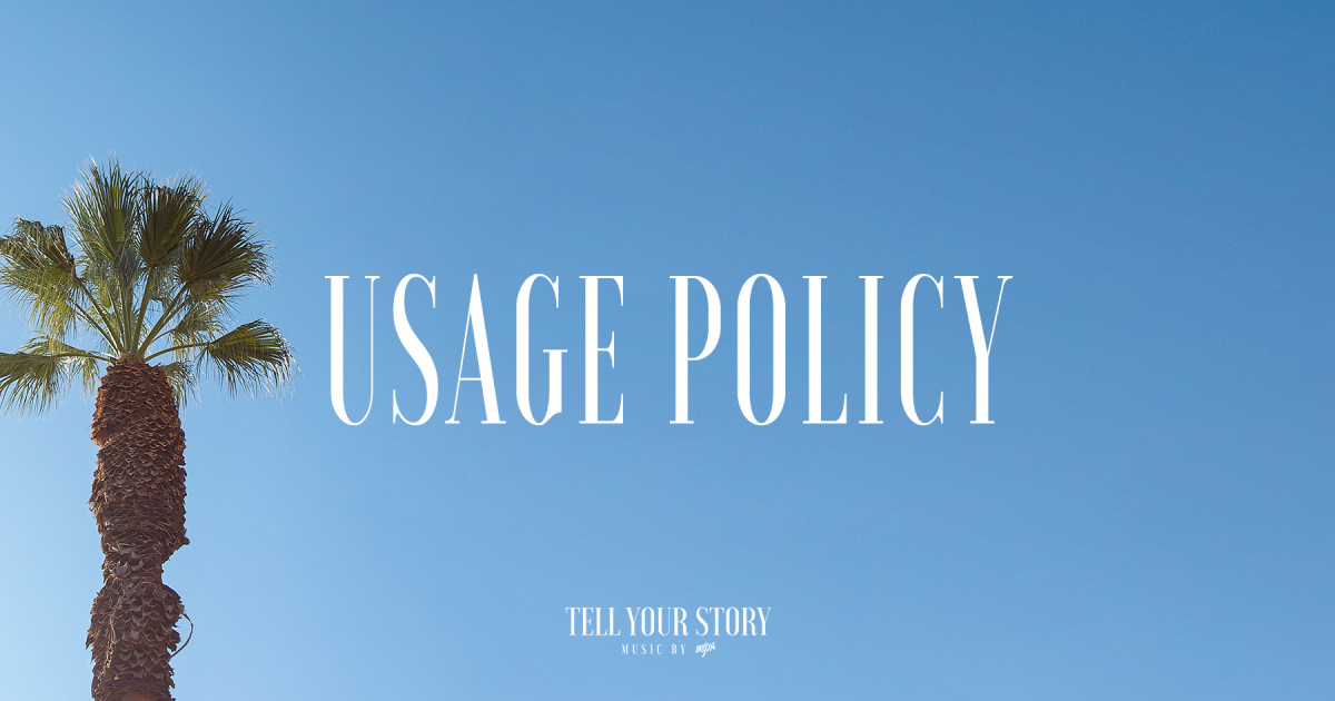 Usage Policy - Ikson
